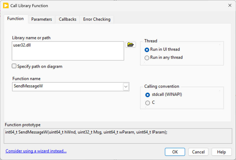 Calling EES from LabView