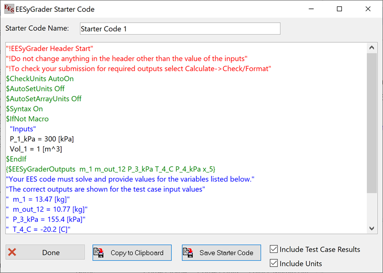 Create an EESyGrader Starter Code